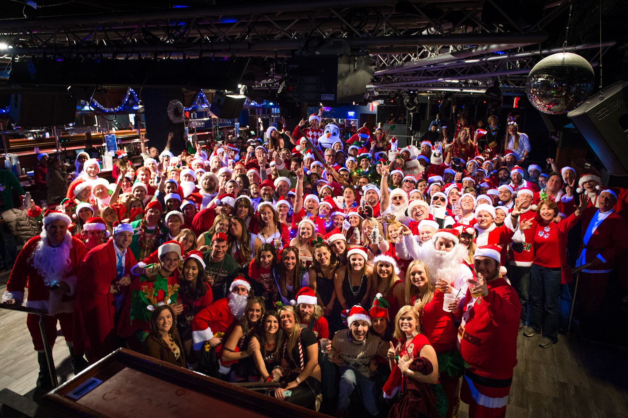 The Santa Crawl - . . . for a good Claus
